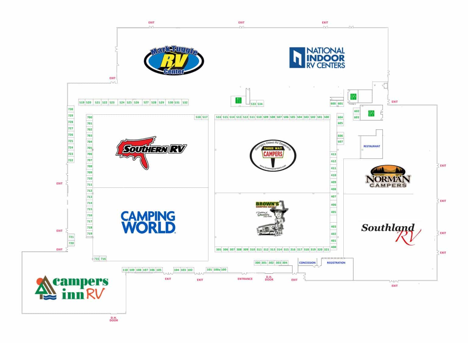 RV Show Exhibitors - Atlanta Camping & RV Show
